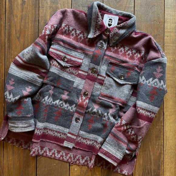 Aztec | Jackets & Coats | Aztec Shirt Jacket | Poshmark